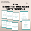 Injectables Forms Bundle Canva Templates – MedSPA Downloads